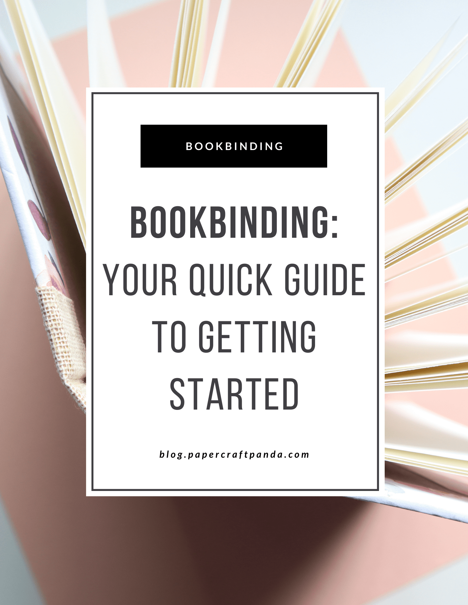 Are you interested in bookbinding? Here's how to get started.