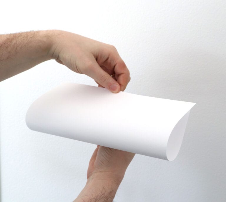 Two Easy Ways to Find Grain Direction in Paper - Bookbinding Basics