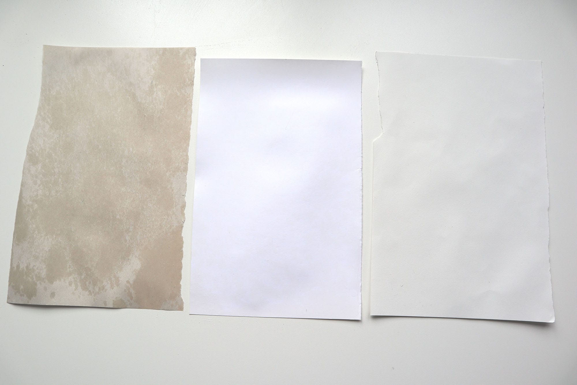 Two Easy Ways to Find Grain Direction in Paper - Bookbinding Basics