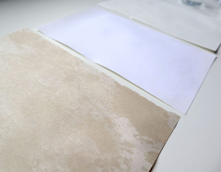 Two Easy Ways to Find Grain Direction in Paper - Bookbinding Basics