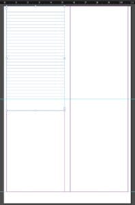 How to Make a Ledger Size Lined Paper Template (11×17) for bookbinding