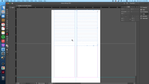 How to Make a 12×18 Lined Paper Template for Bookbinding