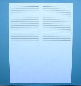 How to Make a Letter Size Lined Paper Template (8×11) - Learn About ...