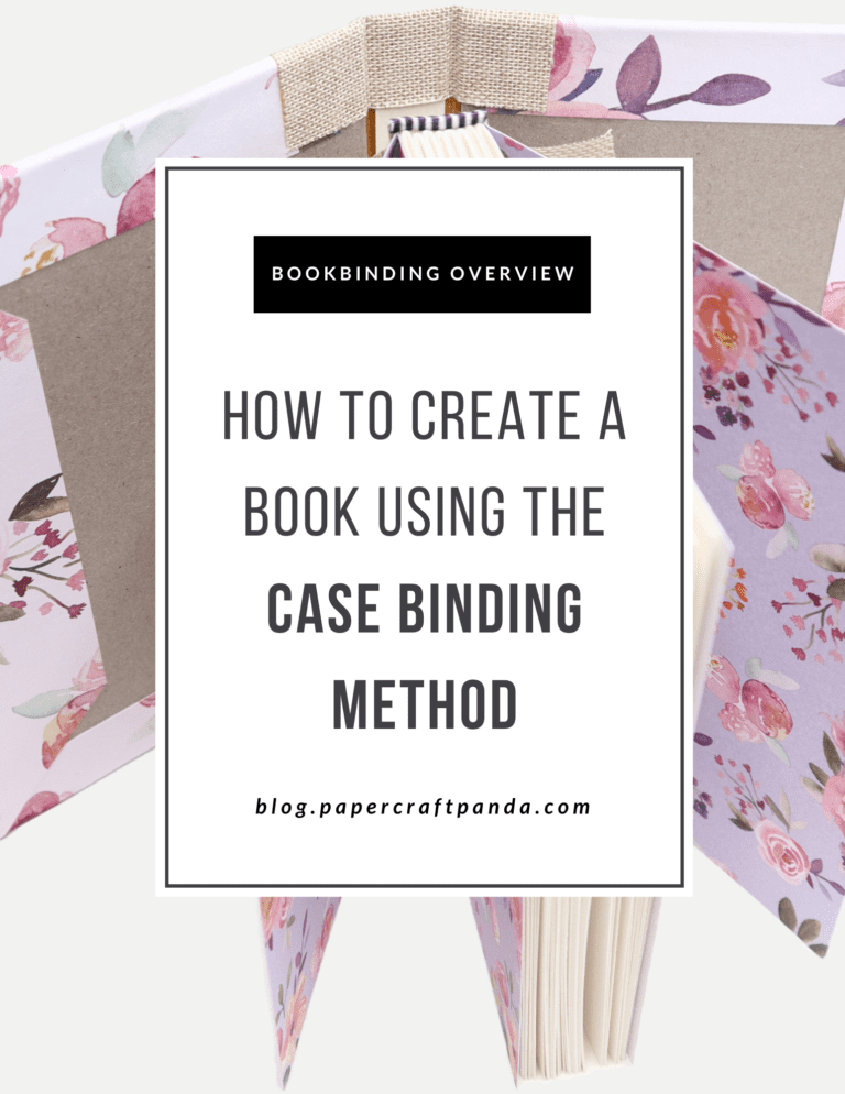 Overview | How to Create a Book Using the Case Binding Method