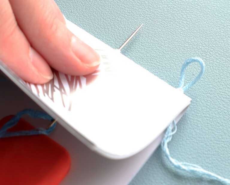 How to Make DIY Mini Pamphlet Holiday Book Ornaments