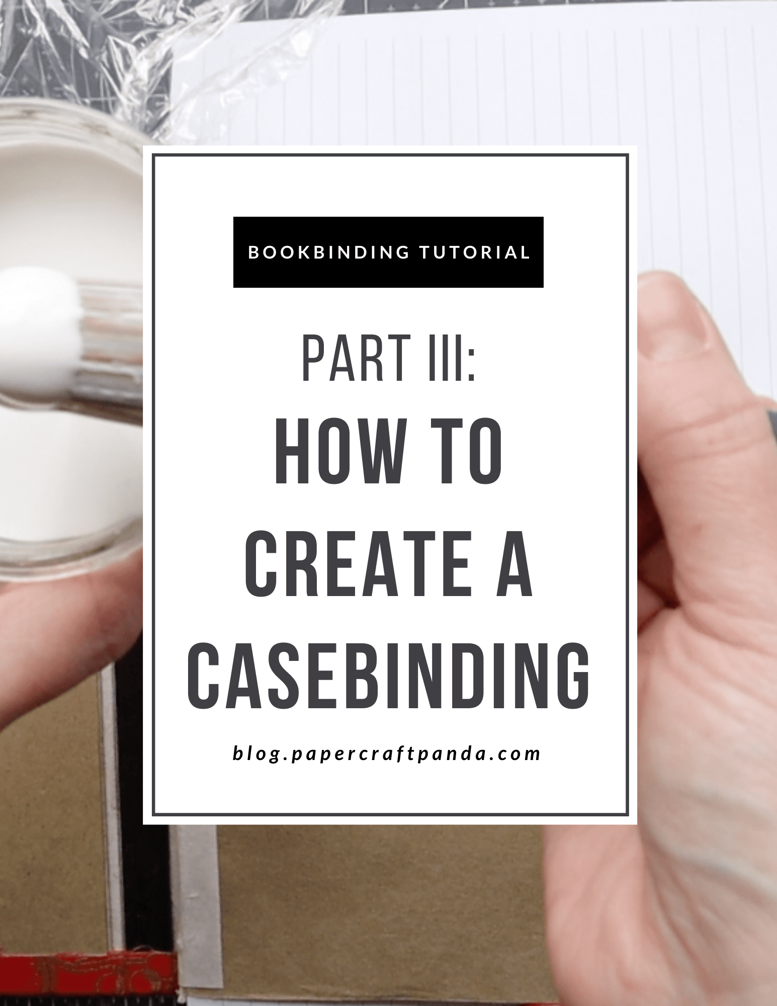 Casebinding Tutorial | Bookbinding How-to Casing in the Text Block