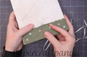 How to Make a Romantic Photo Album using the Japanese Stab Binding Te