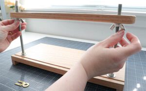 How to Setup & Use a Sewing Frame for Bookbinding