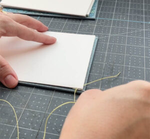 How to Make a Coptic Stitch Journal | Easy bookbinding