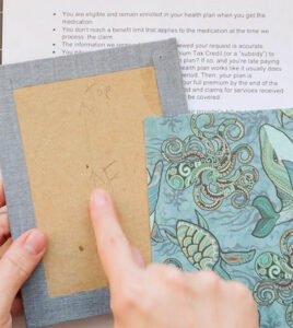 How to Make a Coptic Stitch Journal | Easy bookbinding