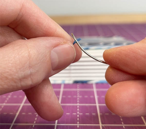 How to Create a Wide Format French Link Stitch Journal book