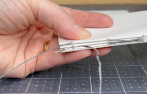 How to Make an A6 Softcover French Link Stitch Journal