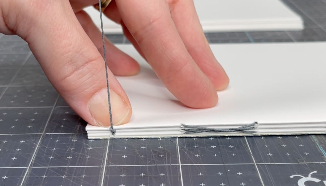 How to Make an A6 Softcover French Link Stitch Journal